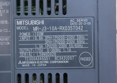 China Mitsubishi Electric 100W Servo Amplifier MR-J3-10A-RX035T042 170V Industrial AC Drive in stock for sale