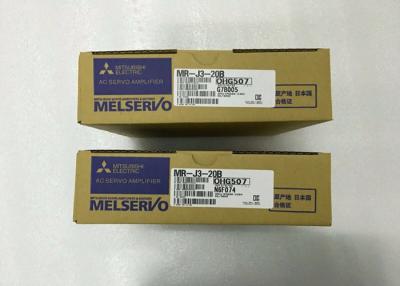 China 200W Mitsubishi Melservo Industrial AC Servo Drive MR-J3-20B1 Output 170V 1.5A Input 200-230V for sale