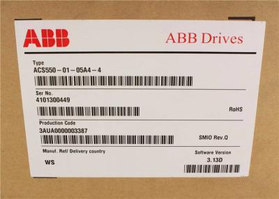 China ABB ACS550 ACS550-01-05A4-4 Pn 2,2kW, I2n 5,4 A IP21 Frequency Inverter for sale