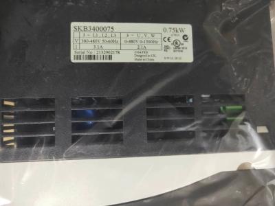 China CONTROL TECHNIQUES Commander SKB1100075 0.75kW Inverter Drive 100...120VAC Single Phase 4A for sale