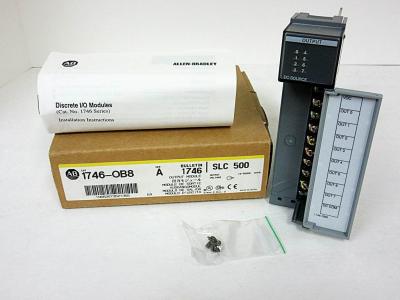 China NIB ALLEN BRADLEY 1746-OB8 OUTPUT MODULE 1746OB8 SER. A BRNAD NEW for sale