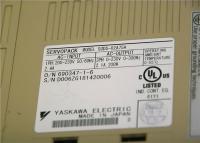 China Yaskawa Industrial  200W input 200-230V 2.4AMPS SERVO DRIVE SGDS-02A22A for sale