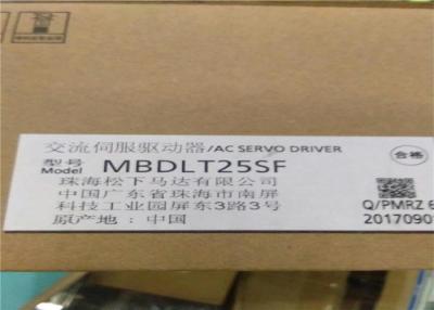 China Industrial Servo Drives Panasonic MBDLT25SF 3-phase 200 V 3.2 kHz for sale