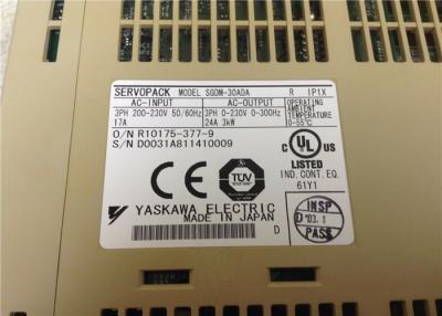 China NEW Industrial  ORIGINAL 3000W YASKAWA  50/60HZ AC SERVO DRIVER 3 phase SGDM-30ADA for sale