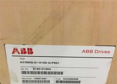 China Pcont.max:90kW, Icont.max:166A ACS800-01-0100-3+P901 3 Phases ABB Frequency Inverter for sale