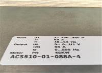 China ABB ACS510-01-088A-4 Variable Frequency Inverter 45KW 3 Phase 380V 88A NEW for sale