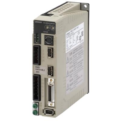 China G-Series Servo Drive 1 phase 200 VAC MECHATROLINK II Integrated 100W Omron R88D-GN01H-ML2 for sale