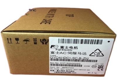 China Fuji AC Servo Motor Electric Systems GYC401DC1-SC-B-Z32 400W 300min 200Hz for sale