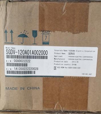 China YASKAWA SGDV-120A01A002000 SERVO DRIVE S5 AMP 1.5KW 200V A/P VN for sale