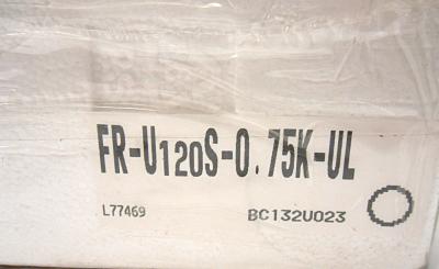 China MITSUBISHI FR-U120S-0.75K-UL DRIVE FR-U SERIES FREQROL COMPACT 4.1AMP 1PHASE 200-220V for sale
