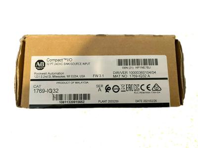 China 8ms Compact I O Module 24VDC Input Allen Bradley 1769-IQ32 for sale