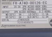 China FR-A740-00126-EC brand new and original,5HP 3.7KW 380/480V 3PHASE 400HZ IP20 for sale