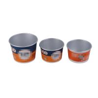 China Gold Foil Disposable Paper Bowl Packing Box Aluminum Foil Takeaway Bowl for sale