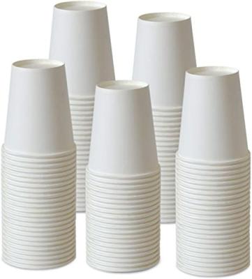 China 8oz Disposable Paper Cups Hot / Cold Beverage Drinking For Party Picnic BBQ Travel Event for sale