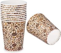 China 8oz Disposable Paper Cups Hot / Cold Beverage Drinking For Party Picnic BBQ Travel Event for sale