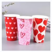 China 330ml Thick Custom Disposable Paper Cups Milk Tea Coffee Paper Cups for sale