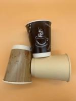 China Restaurant Single PE 16oz Hot And Cold Drinks Biodegradable Kraft Paper Cups for sale