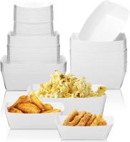 China Custom Logo Printing Takeaway Hotdog BBQ Paper Tray For Bread Baking Packaging for sale
