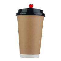 China 12oz Bulk Custom Printed White Paper Coffee Cups Disposable Coffee Cups for sale