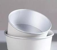 China 1235ml Aluminum Foil Paper Bowl With Lid Insulated Leak Proof Paper Bowl for sale