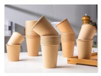 China Custom Printed Eco Friendly Disposable Paper Cups High Quality Disposable Single Double Ripple Wall Paper Coffee Cups for sale