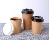 China Factory Hot Sale Eco Friendly Disposable Paper Coffee Cups Takeaway Paper Cups For Hot Drinks for sale