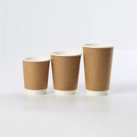 China Takeaway disposable coffee paper cup Custom Logo Printed Disposable Customized Style Packing Color Feature Eco Material for sale