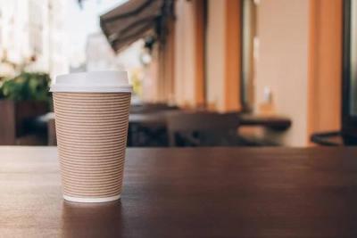 China Professional Manufacture Customized Beverage Take Away 7oz Disposable Ripple Paper Cups for sale