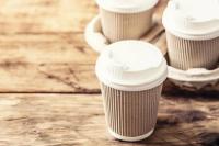 China Professional Manufacture Customized Beverage Take Away 7oz Disposable Ripple Paper Cups for sale