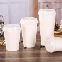 China Wholesale Leak-poof Insulated Recyclable Single PE Coated 16oz Disposable Paper Cups for sale