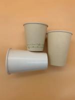 China 8oz Disposable single wall PLA Coating Hot Coffee/ hot dringking Paper Cups for sale