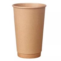 China 28oz Factory Thickened Printing Logo Advertising Disposable Paper Cups for sale
