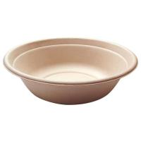China Natural Sugarcane Bagasse Bamboo Biodegradable Soup Bowls Made of Natural Bagasse, Eco-Friendly Sugarcane Bowls for sale