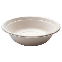 China Natural Sugarcane Bagasse Bamboo Biodegradable Soup Bowls Made of Natural Bagasse, Eco-Friendly Sugarcane Bowls for sale