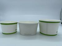 China Custom Biodegradable Food Packaging Disposable Soup Bowl Customized Printed for sale