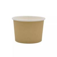 China Printable Microwave Disposable Food Packaging Hot Soup Containers Insulated Takeaway Disposable Paper Bowl for sale