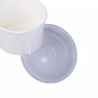 China 9oz Custom High Quality Disposable Printed Paper Dessert Cups Bowl Paper Cup For Ice Cream Beverages for sale