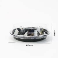 China Lid Disposable Plastic Food Container Pp Plate Tray Sushi Box for sale
