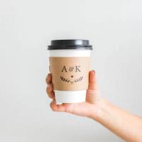 China Disposable Coffee Kraft Paper Cup Holder Paper Coffee Custom Cup Sleeve for sale