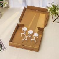 China 8in Custom Printing Corrugated Pizza Packing Box Takeaway Brown Pizza Box for sale