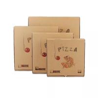 China Pizza Package Carton Square Custom Paper Box Custom Logo Printed for sale