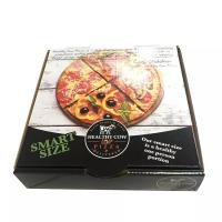 China Corrugated Paper Pizza Packing Box Reusable Custom Design 16in for sale