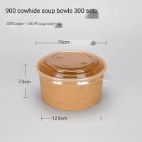 China Specifications Optional Custom Disposable Takeaway Hot Food Kraft Paper Box To Hold Rice, Salad, Noodles for sale