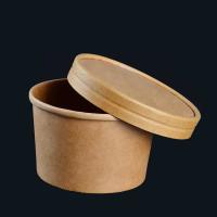 China Personalised Printed Custom Disposable Rice Salad Ice Cream Food Container Paper Soup Bowl for sale