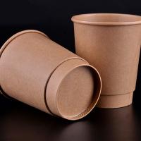 China Customized Insulated 20oz Disposable Paper Cups For Cold Or Hot Drink for sale