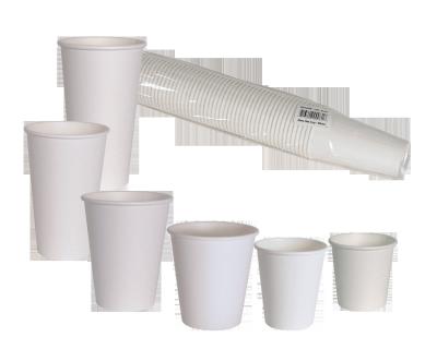 China Wholesale custom logo Poly Coating Drink 8oz Customized Disposable Paper Cups for sale