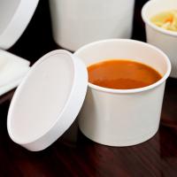 China Soup Paper Bowl Compostable Food Grade Custom Compostable Soup With Lid Paper Bowl for sale