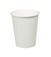 China Disposable 8OZ 250ML Single Wall Paper Cups In Office, Cafe, Restaurant for sale