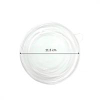 China Dia 11.5cm 500ml Disposable Paper Bowl With Clear OPS Lid For Restaurant for sale