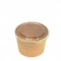 China Waterproof Takeaway Food Container Kraft Food Grade Paper Customized Printing Kraft Paper Box for sale